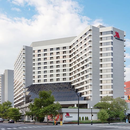 Pure Rooms at the Crystal Gateway Marriott and the Embassy Suites ...